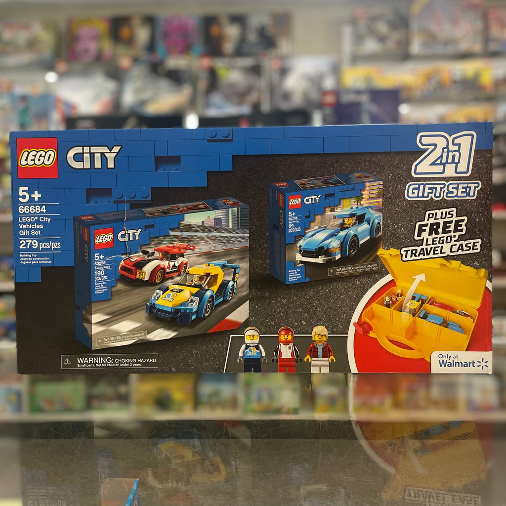 City Bundle Pack, 2 in 1 Gift Set (Sets 60256 and 60285 with Storage C ...