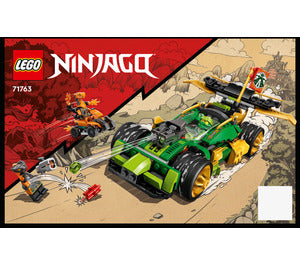 71763-Lloyd's Race Car EVO - INSTRUCTIONS ONLY – United Brick Co®