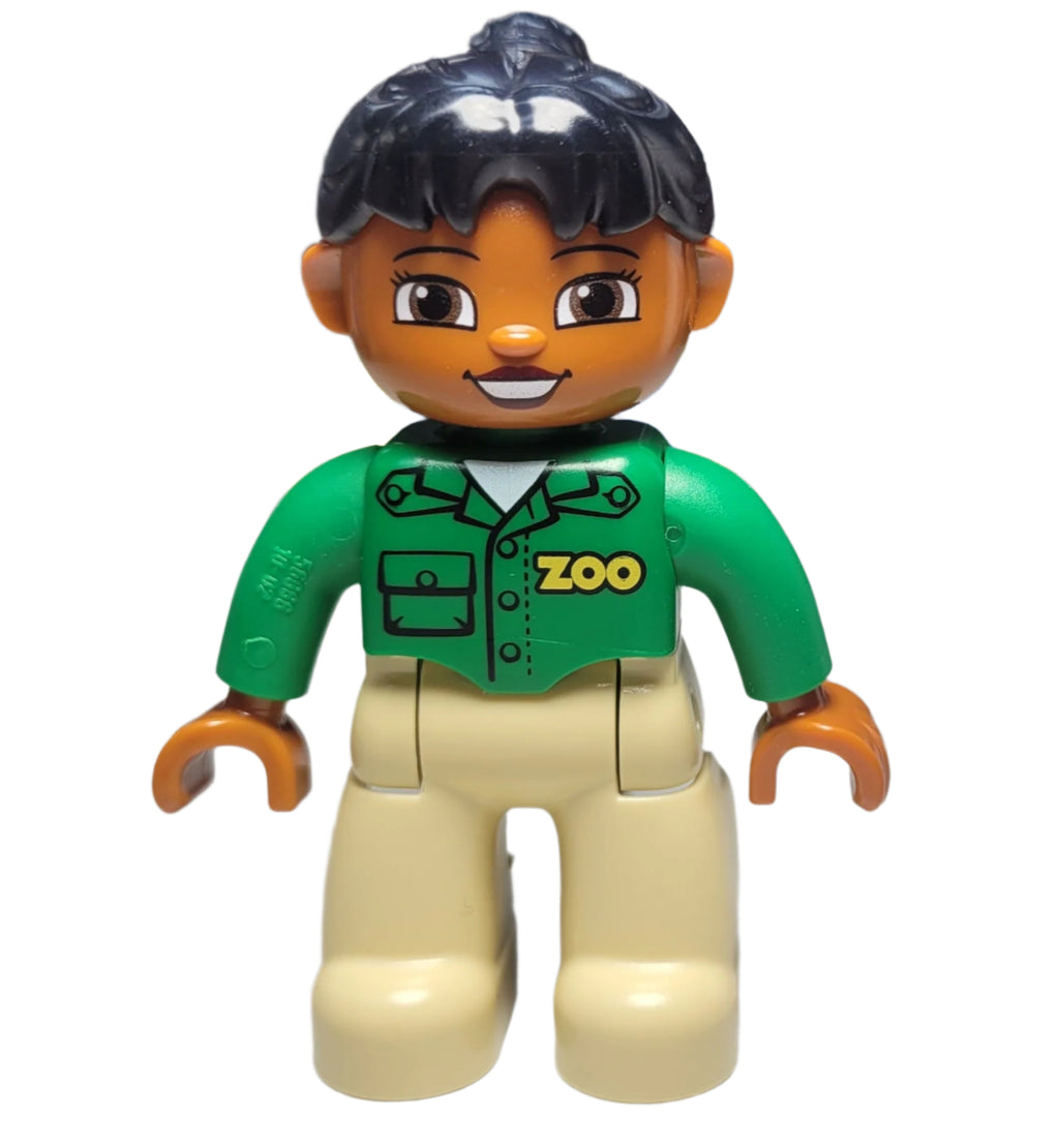 Duplo, Female, Zoo Worker - 47394pb158 – United Brick Co®