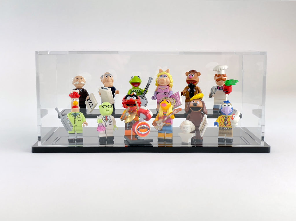 12-Figure Podium Display Case for LEGO® Minifigures – United Brick Co®