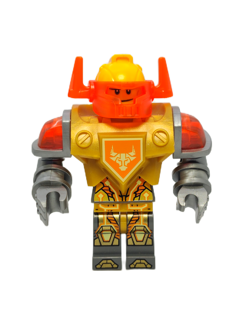 Axl - Trans-Neon Orange Visor, nex137 – United Brick Co®