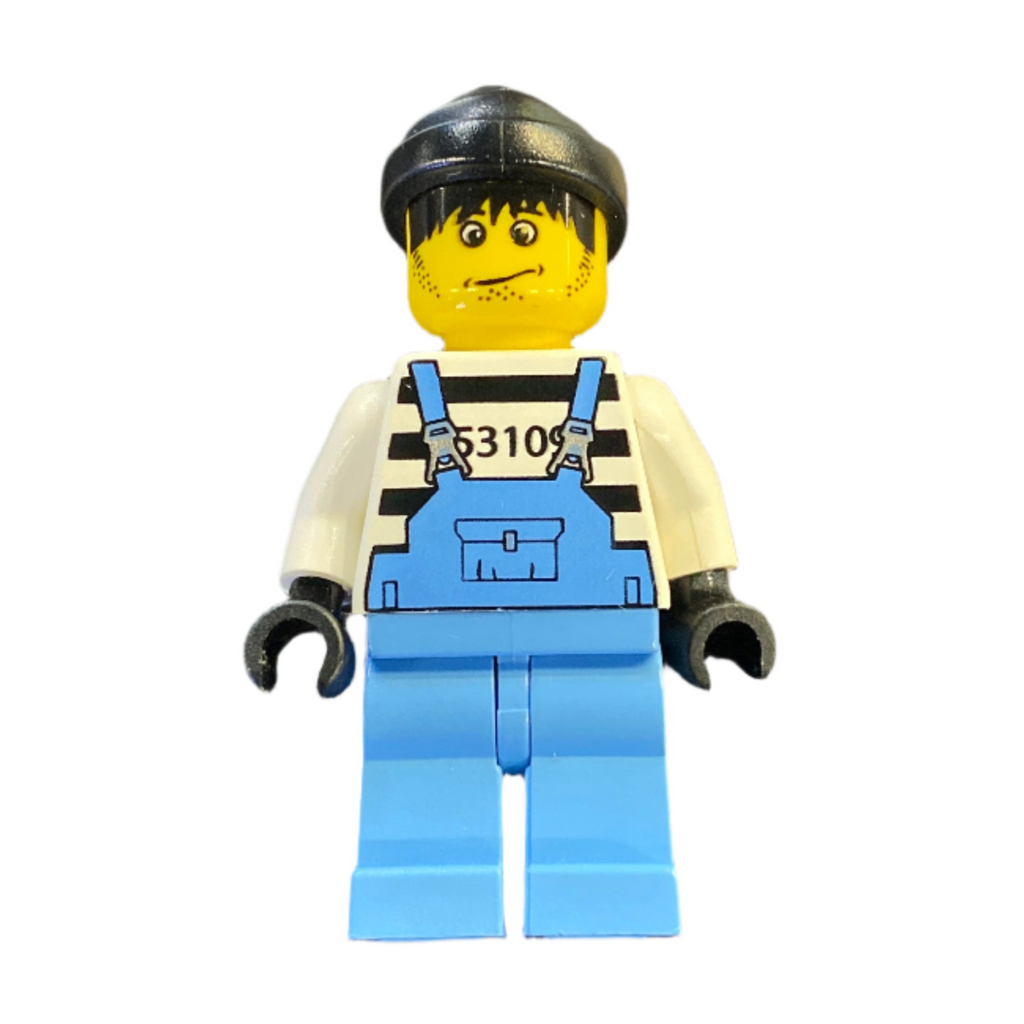 Xtreme Stunts Brickster Henchman with Medium Blue Overalls #2, ixs007 ...