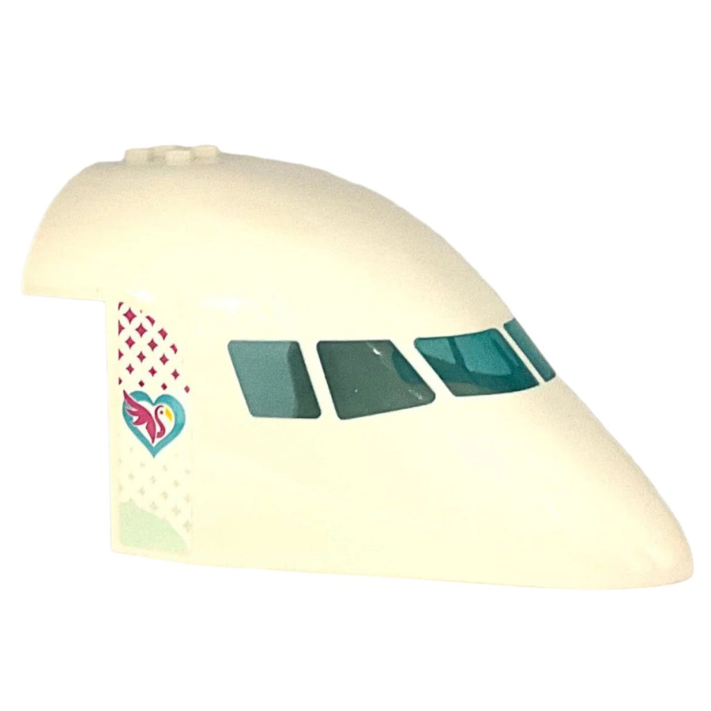 Aircraft Fuselage Forward Top Curved 8x12x6 with 6 Window Panes with M ...
