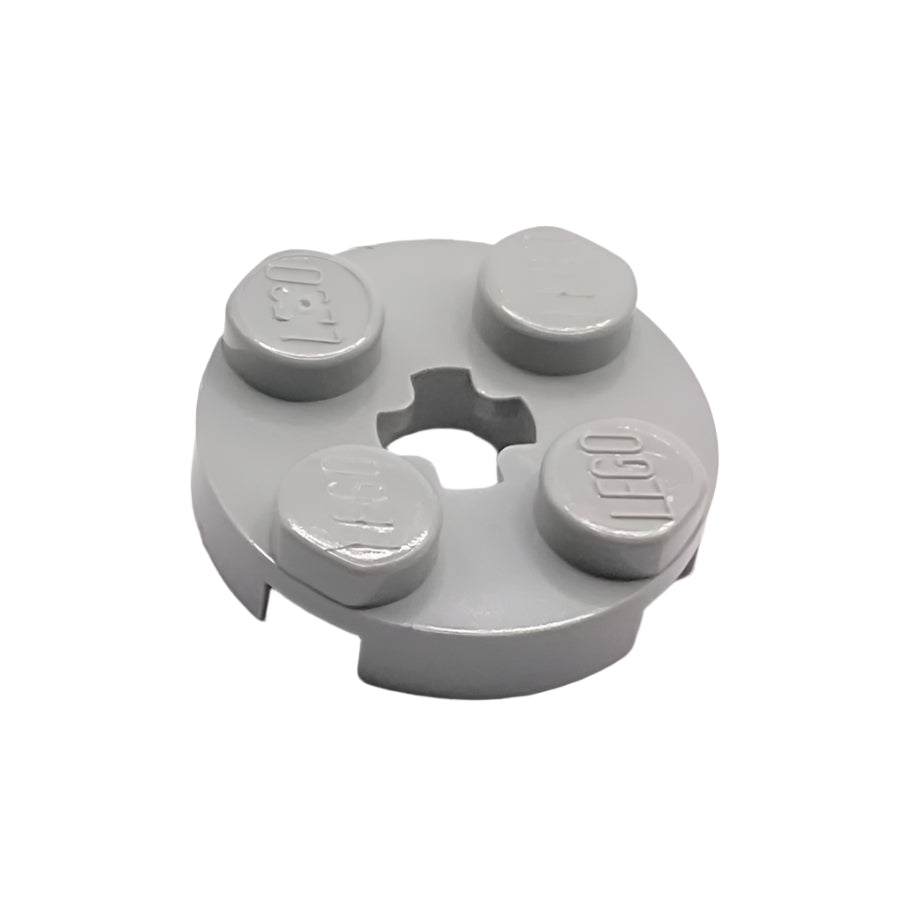 Plate, Round 2x2 with Axle Hole, Part# 4032 – United Brick Co®