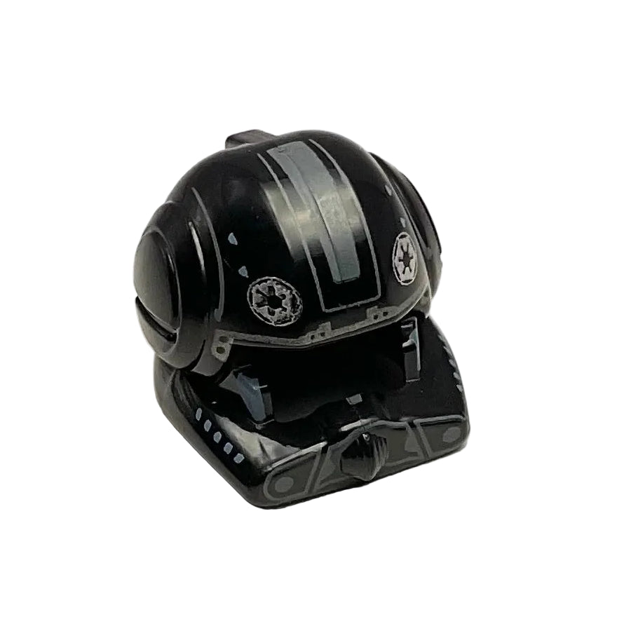 Minifigure, Headgear Helmet SW Clone Pilot with Open Visor with Sand B ...