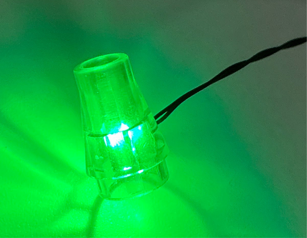 1x1 LED Light-Up Cone, DIY System, LCON-DC – United Brick Co®
