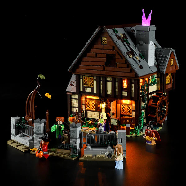 Light Kit For LEGO® Disney Hocus Pocus: The Sanderson Sisters' Cottage ...