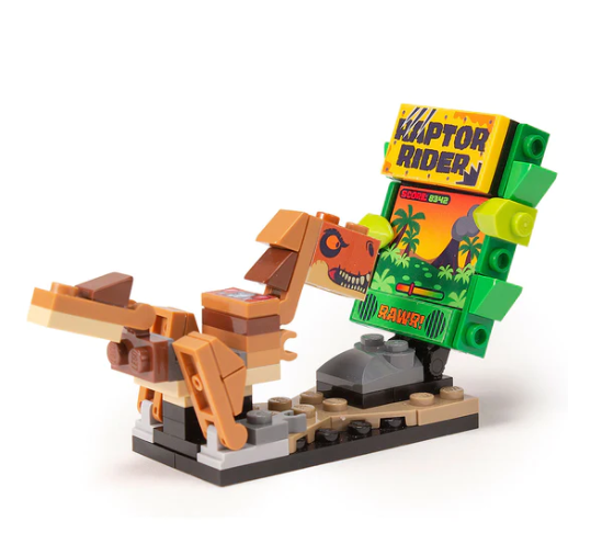Raptor Rider Dino Arcade Game – United Brick Co.