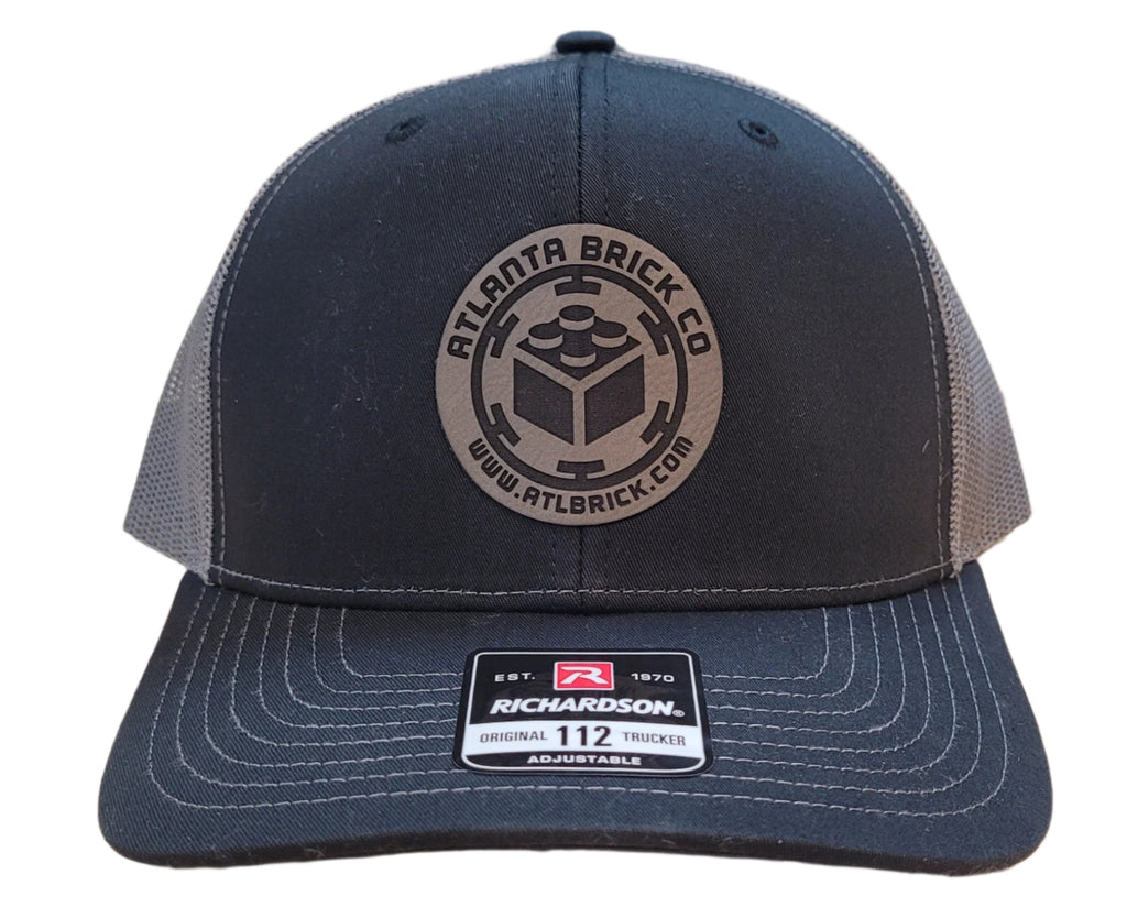 ABC Hat - Black Hat with Gray Patch – United Brick Co®