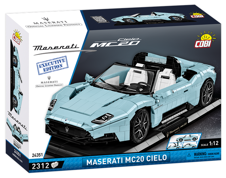 COBI EXECUTIVE EDITION Maserati MC20 Cielo Super Car: Set #24351 ...