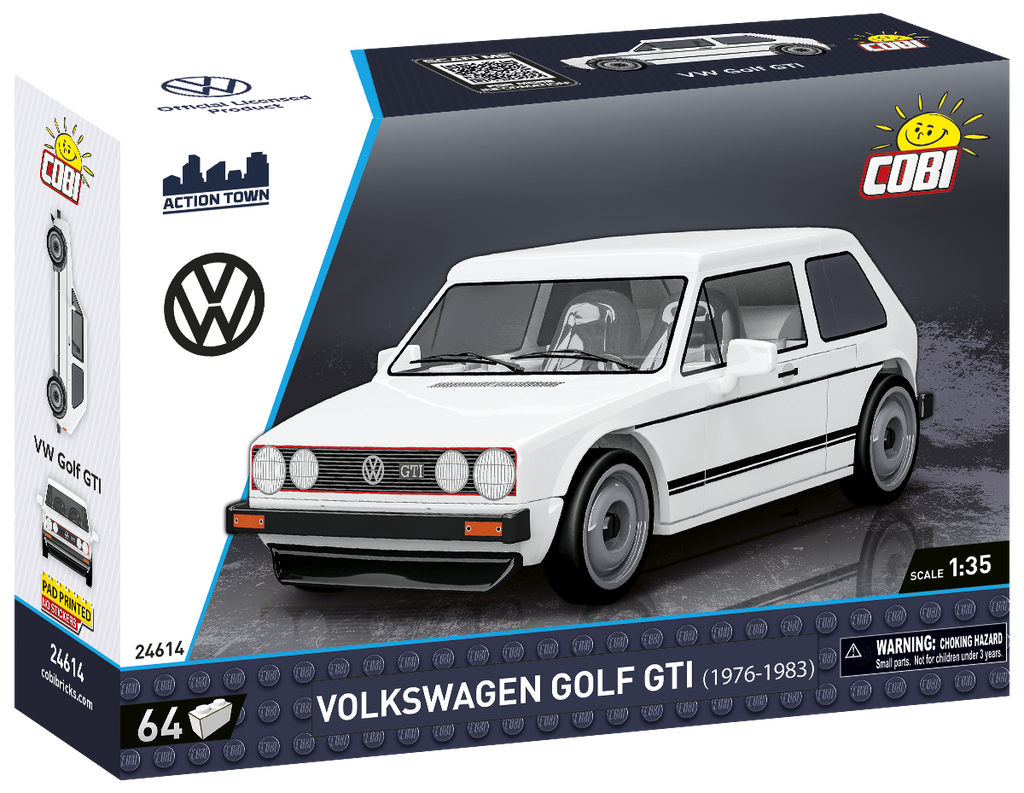 COBI Volkswagen Golf GTI (1974-1983) White Car: Set #24614 – United ...