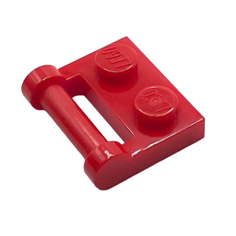 Plate, Modified 1x2 with Bar Handle on Side - Closed Ends, Part# 48336 ...