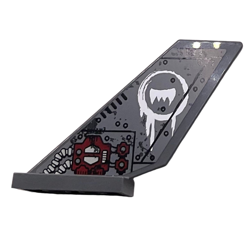 Tail Shuttle with Worn Bolted Metal Plates and White Fang Pattern Mode ...