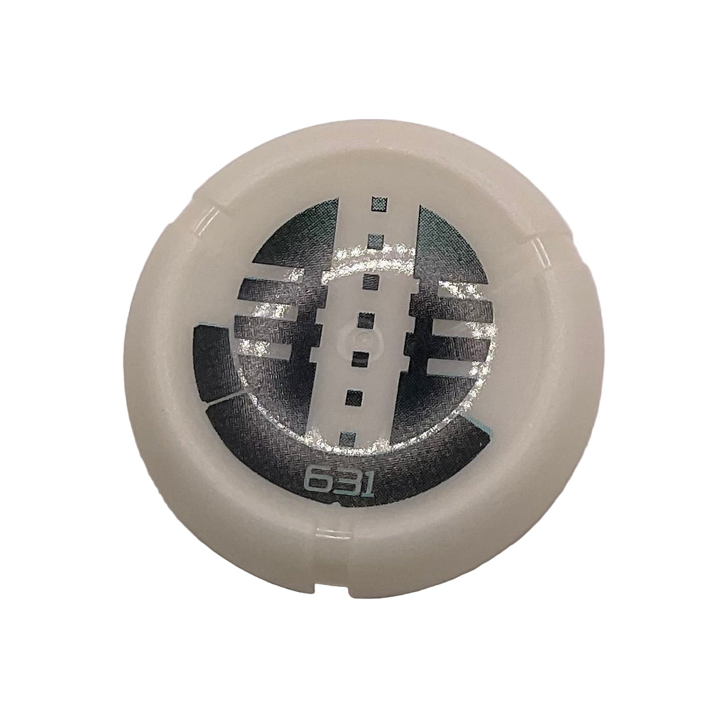 Throwing Disk with Bionicle Kanoka 631 Onu-Metru Pattern, Part# 32171p ...