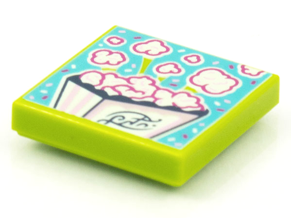 Tile 2 x 2 with Groove with BeatBit Album Cover - Popcorn Pattern, 306 ...