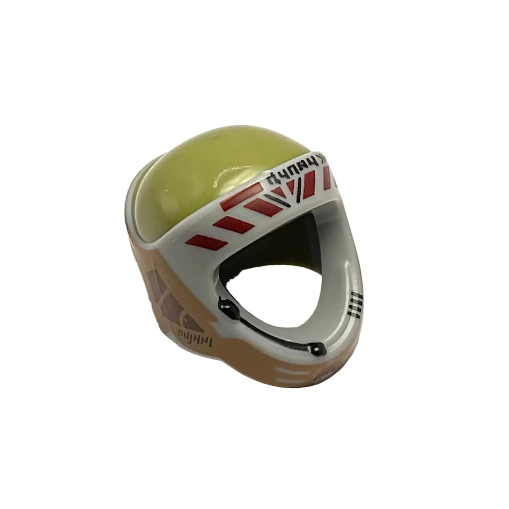 Minifigure, Headgear Helmet SW Rebel with Gray Squadron B-Wing Pilot P ...