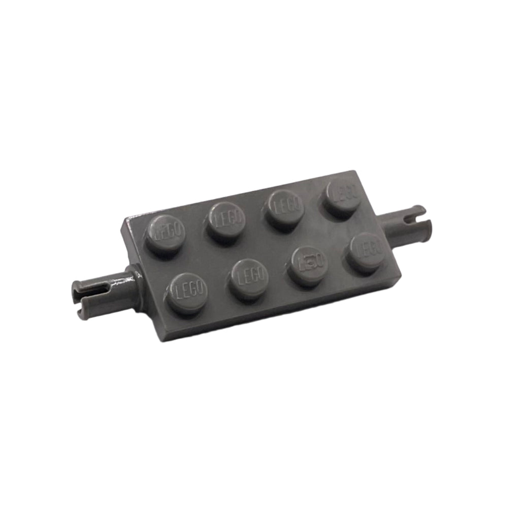 Plate, Modified 2x4 with Pins and Thin Angled Supports, Part# 30157 ...