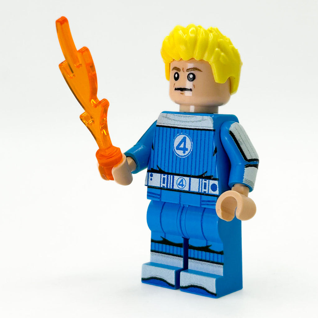 JOHNNY FIRE (FanPlastic 4) made using LEGO parts - B3 Customs – United ...