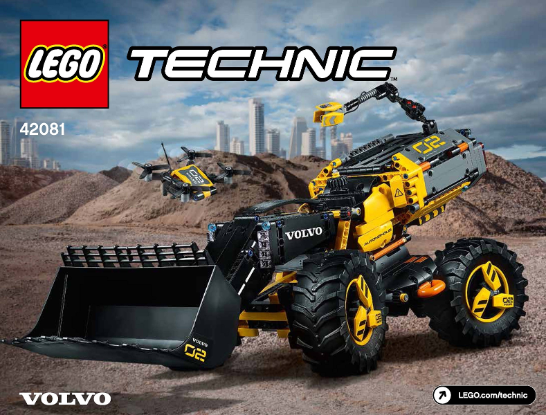 42081-Volvo Concept Wheel Loader ZEUX - INSTRUCTIONS ONLY – United ...