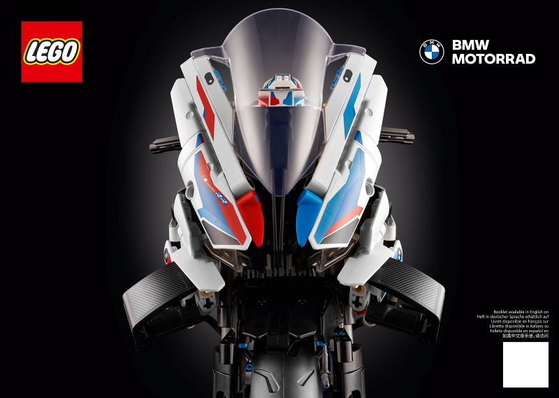 42130-BMW M 1000 RR - INSTRUCTIONS ONLY – United Brick Co®