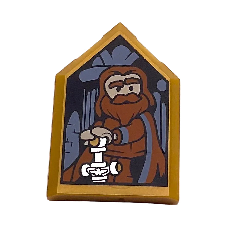 Harry Potter Portrait with Godric Gryffindor, (Tile, Modified 2x3 Pent ...