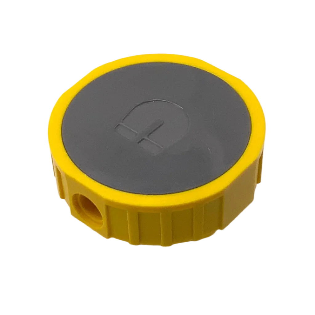 Magnet Brick, Round 4 x 4 x 2 with 3 Pin Holes, Part# 65209c01 – United ...