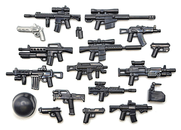 BRICKARMS MODERN COMBAT TACTICAL v2 WEAPONS PACK – Atlanta Brick Co