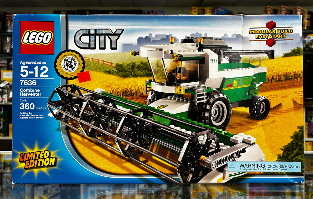 Combine Harvester - 7636-1 - LEGO® City Set – United Brick Co®