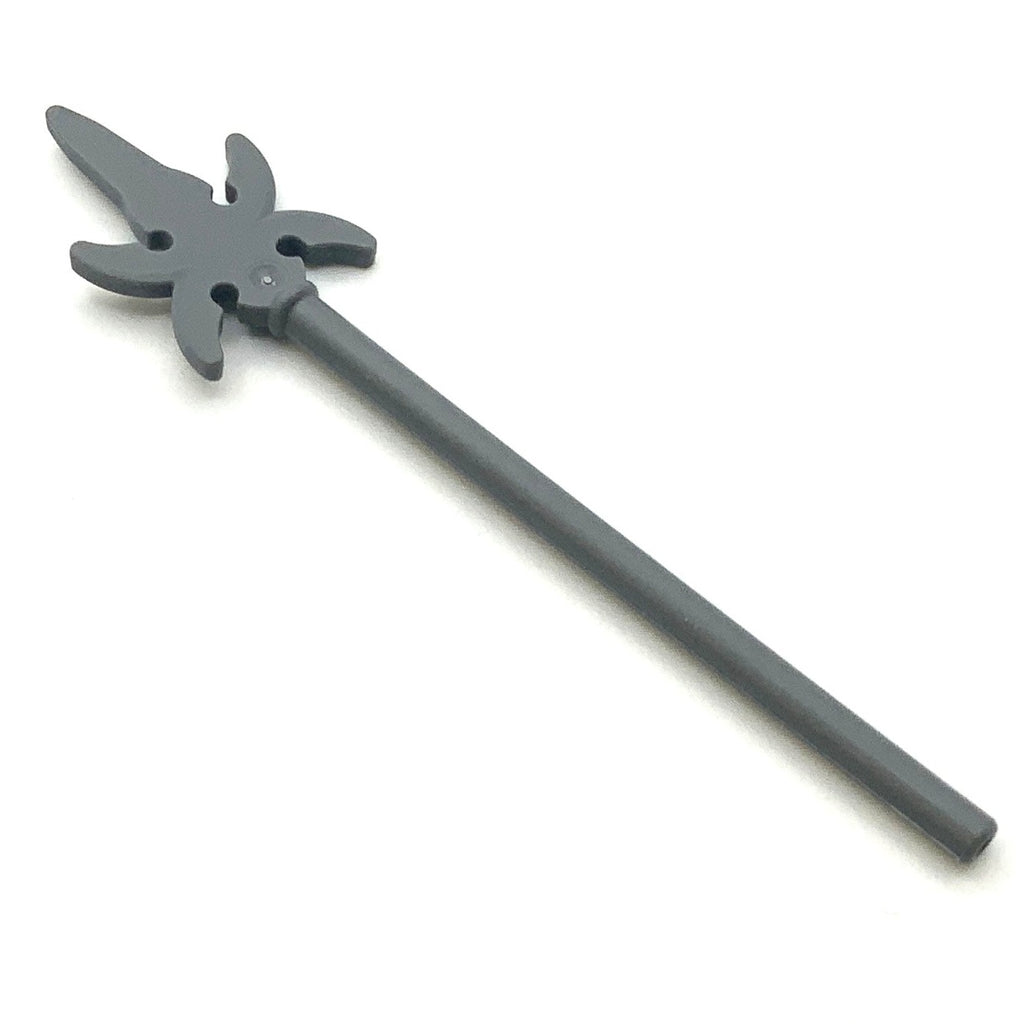 Minifigure Weapon, Pike with 4 Side Blades, Part# 43899 – United Brick Co®