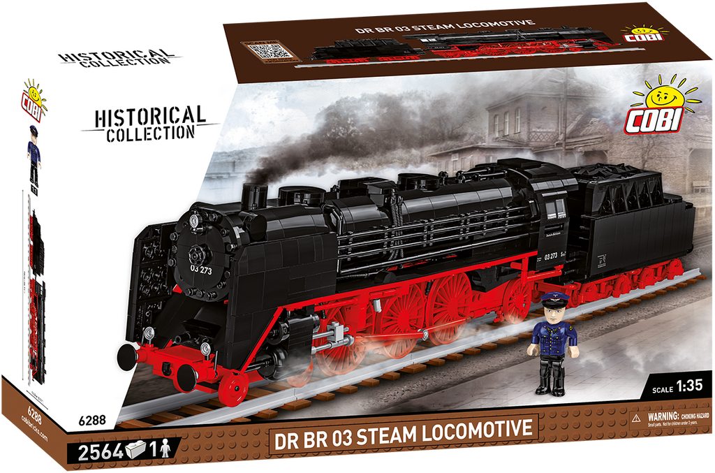 COBI Steam Locomotive DR BR 03 Train : Set #6288 – United Brick Co®