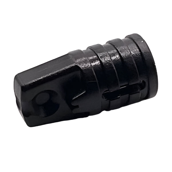 Hinge Cylinder 1x2 Locking with 1 Finger and Axle Hole on Ends with Sl ...