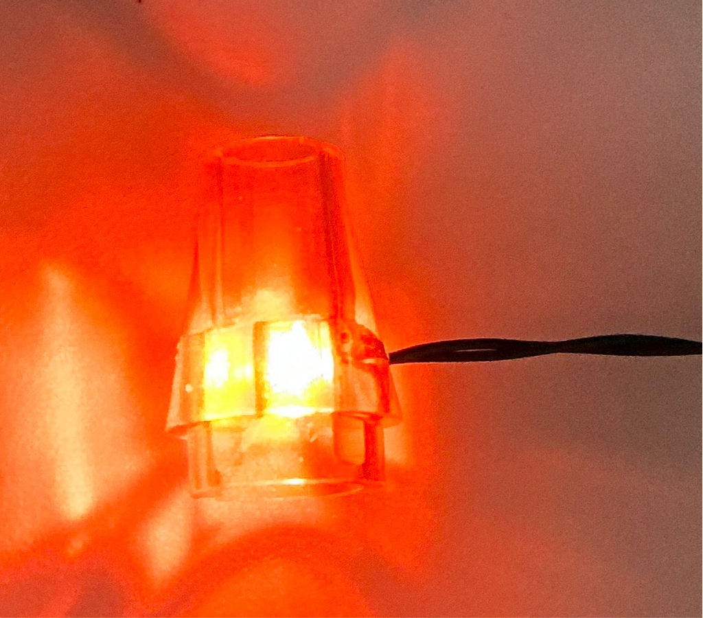 1x1 Flashing LED Light-Up Cone, DIY System, LFCON-DC – United Brick Co®