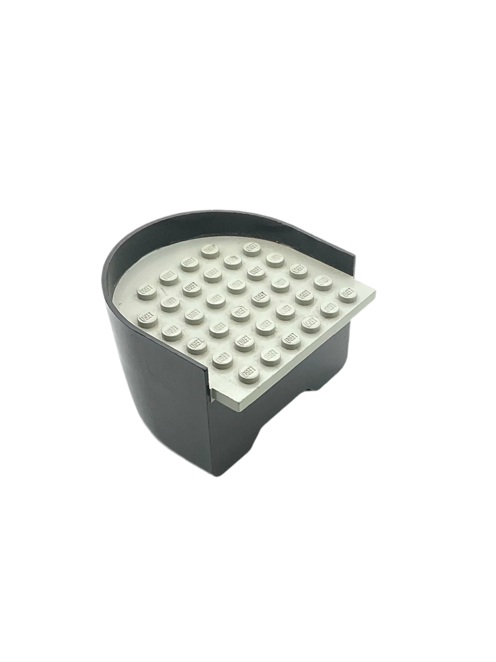 Boat, Hull Smooth Stern 6x6x3 1/3 with Light Gray Deck Part# x147c01 ...