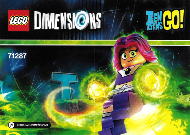71287-Fun Pack - Teen Titans Go! (Starfire and Titan Robot) - INSTRUCT ...
