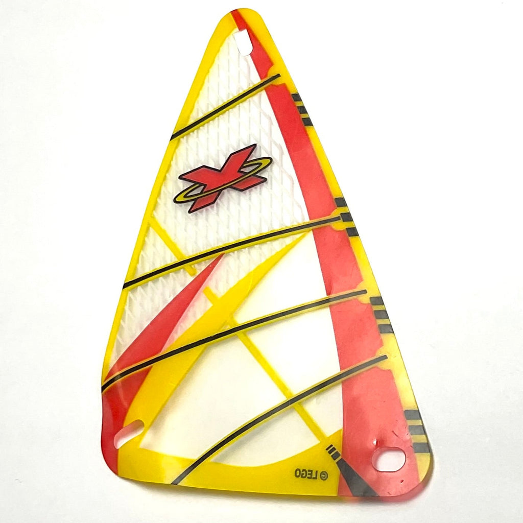 Plastic Triangle 9 x 15 Sail with Red Extreme Team Logo Pattern, Part ...