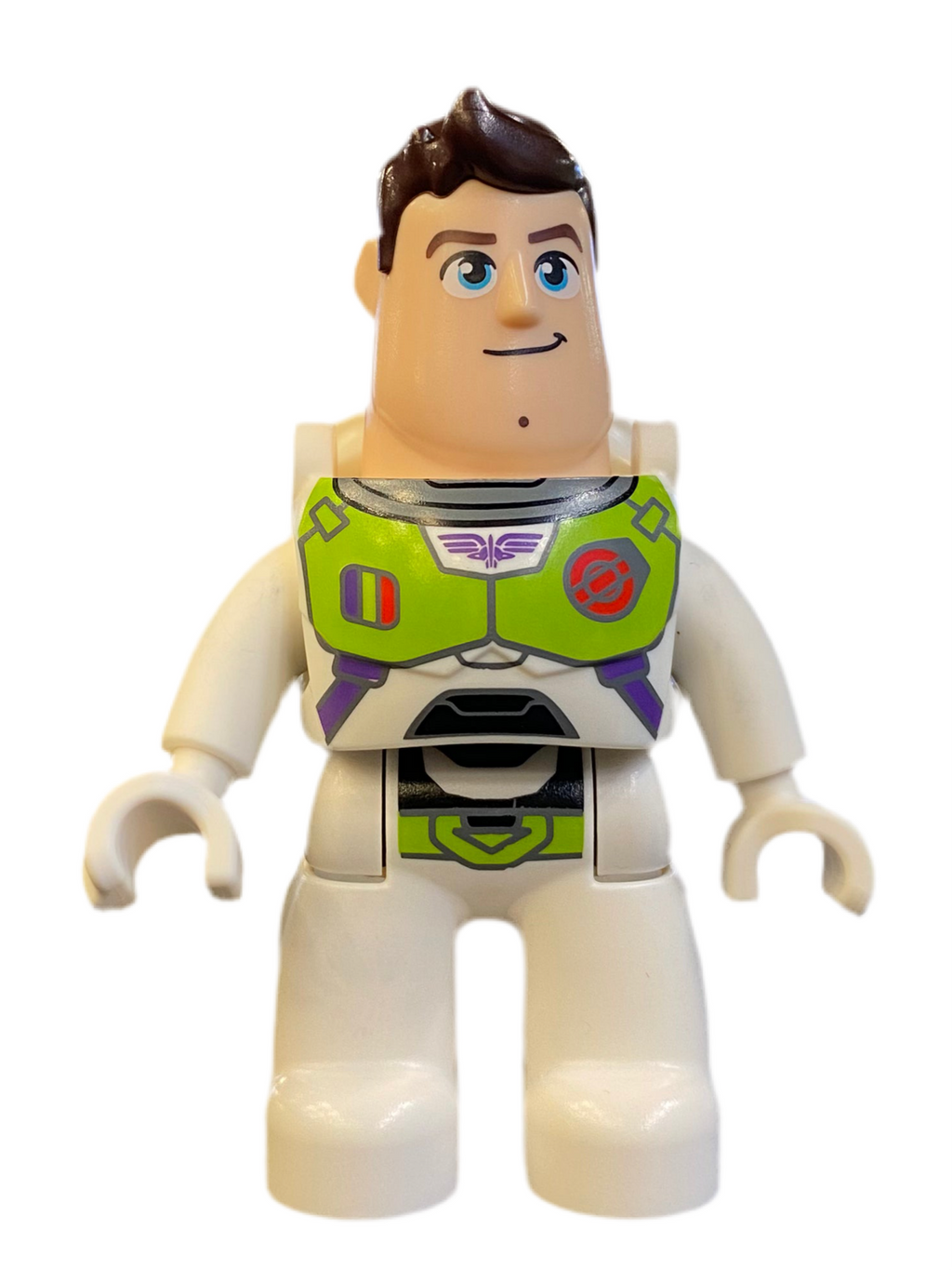 Duplo Figure Lego Ville, Male, Buzz Lightyear with Dark Brown Hair ...