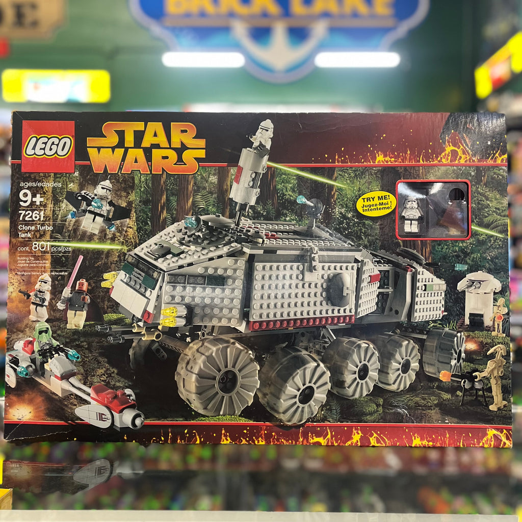 Clone Turbo Tank (with Light-Up Mace Windu, Trans-Light Purple Lightsa ...