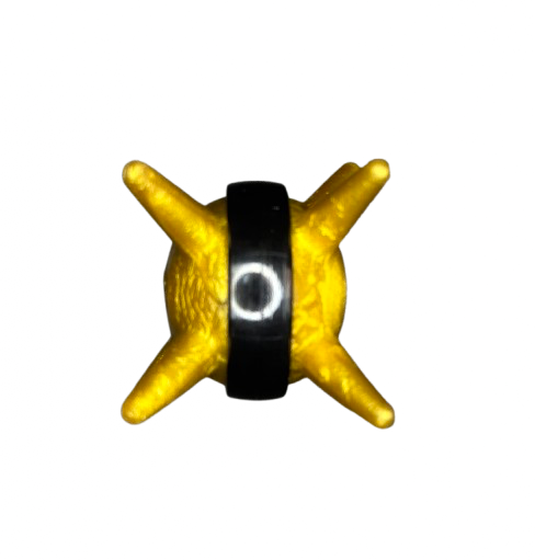 Bionicle Thornax Fruit Spiked Ball with Molded Hard Plastic Black Band ...
