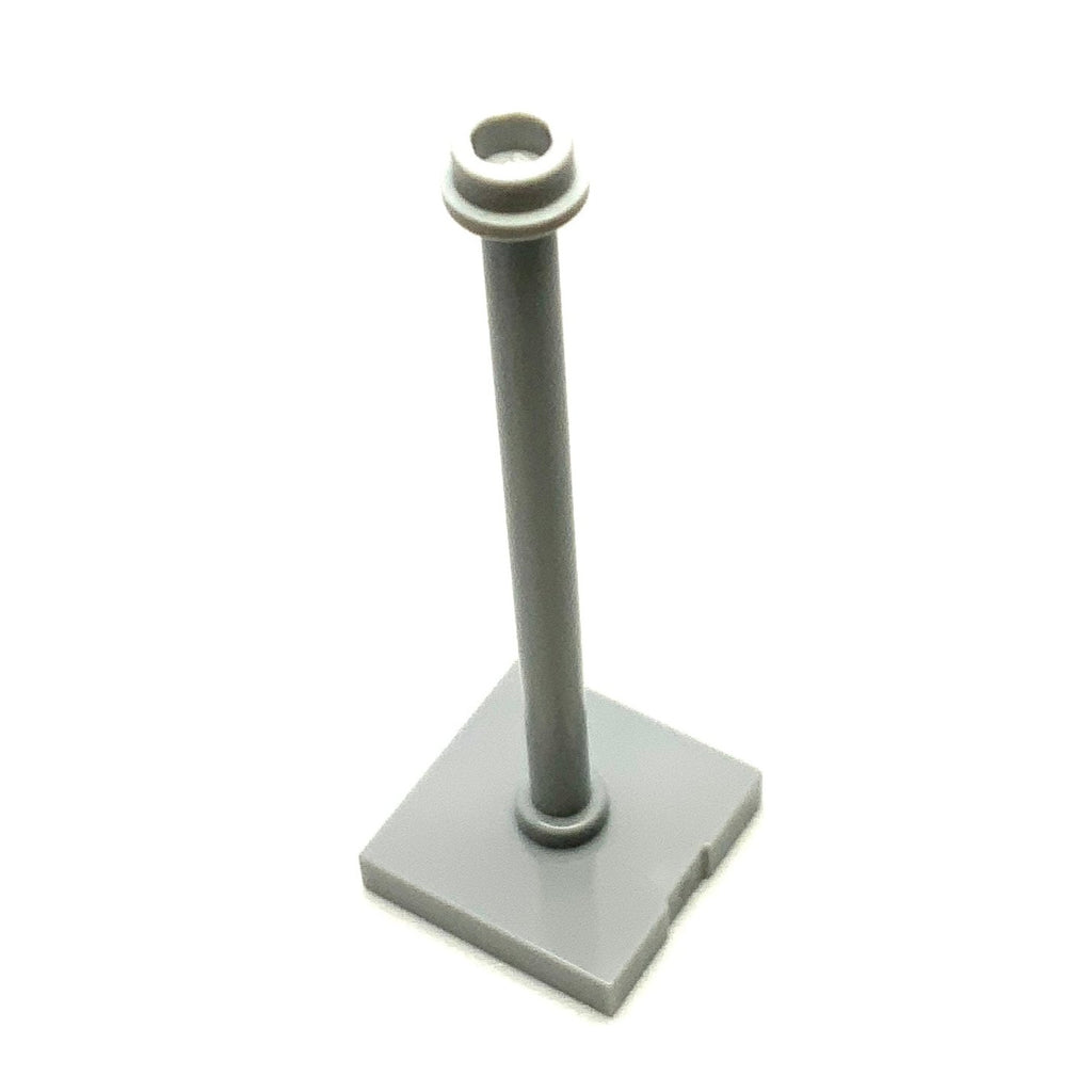Support 2x2x5 Bar on Tile Base with Hollow Stud and Stop Ring, Part# 9 ...