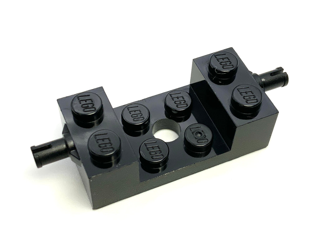 Brick, Modified 2x4 with Wheels Holder with 2x2 Cutout and Hole, Part ...