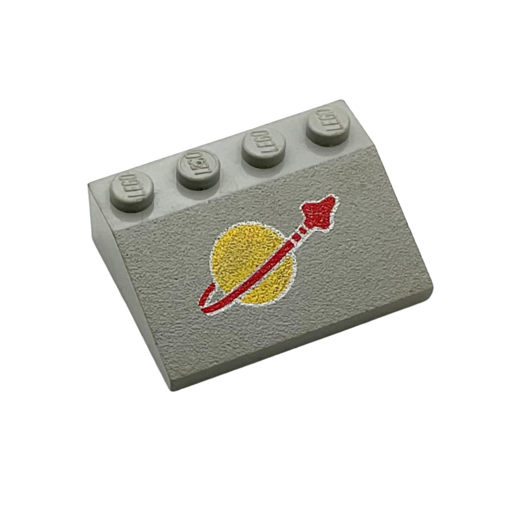 Slope 33 3x4 with Classic Space Logo Pattern, Part# 3297p90 – United ...