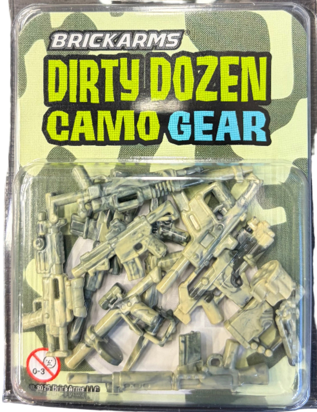 Dirty Dozen Camo - GEAR Weapons Pack, BrickArms – United Brick Co®