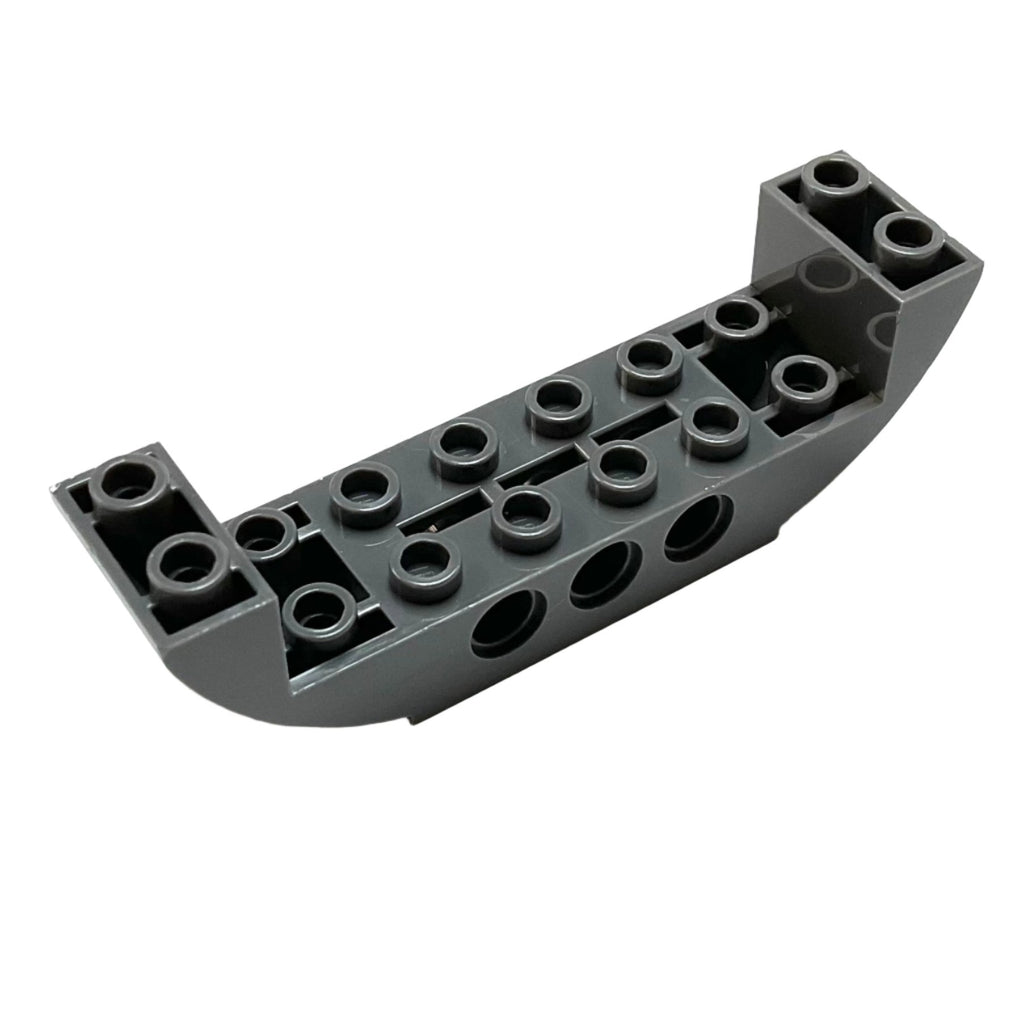 Slope Curved 8x2x2 Inverted Double, Part# 11301 – United Brick Co®