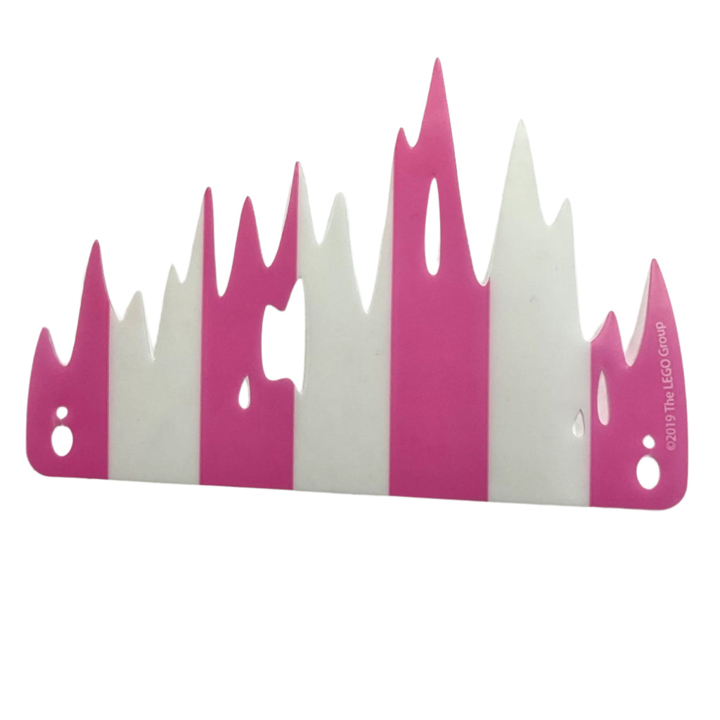 Sail, Ragged with 4 Dark Pink and 3 White Stripes Pattern, Part# 41375 ...