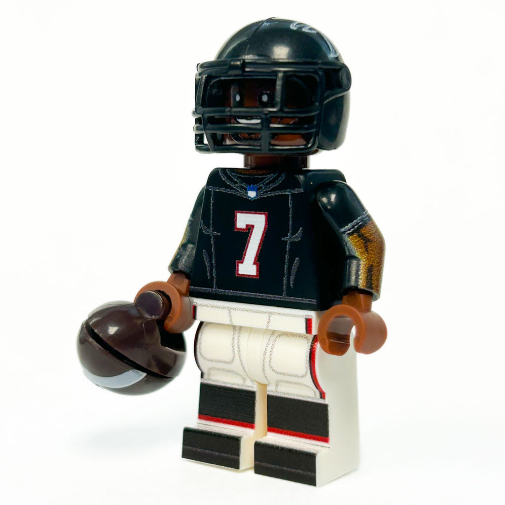 #7 RB Robinson Atlanta Football Player Minifig made using LEGO parts ...