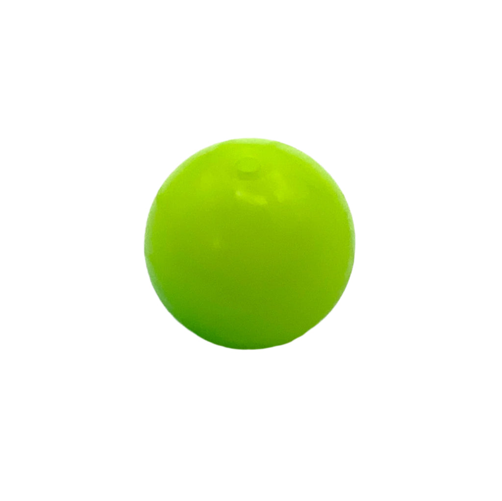 Ball, Zamor Sphere with Marbled Trans-Bright Green Pattern, Part# 5482 ...