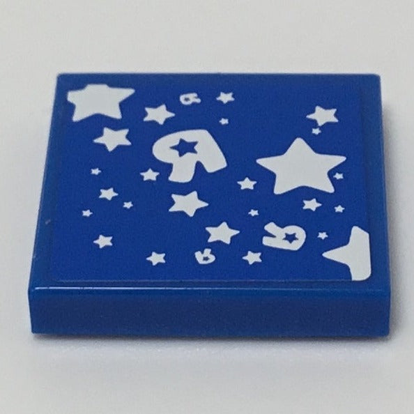 Tile Decorated 2x2, Toys R Us Stars and R Pattern (Sticker), Part# 306 ...