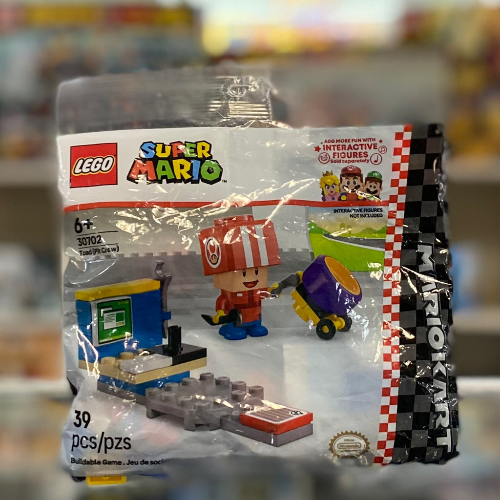 Toad (Pit Crew) paper bag / polybag, 30702 - LEGO® Super Mario Set ...