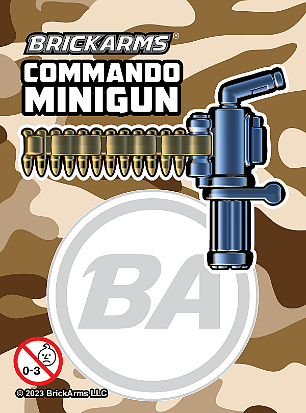 Commando Minigun – United Brick Co®