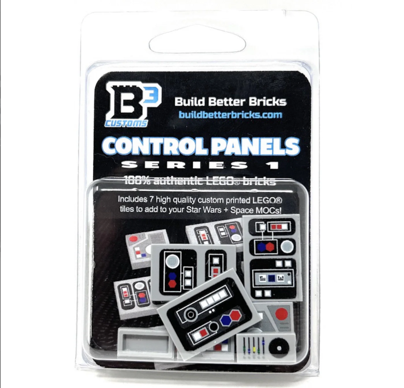 B3 Customs Control Panel Pack (Series 1) – United Brick Co®